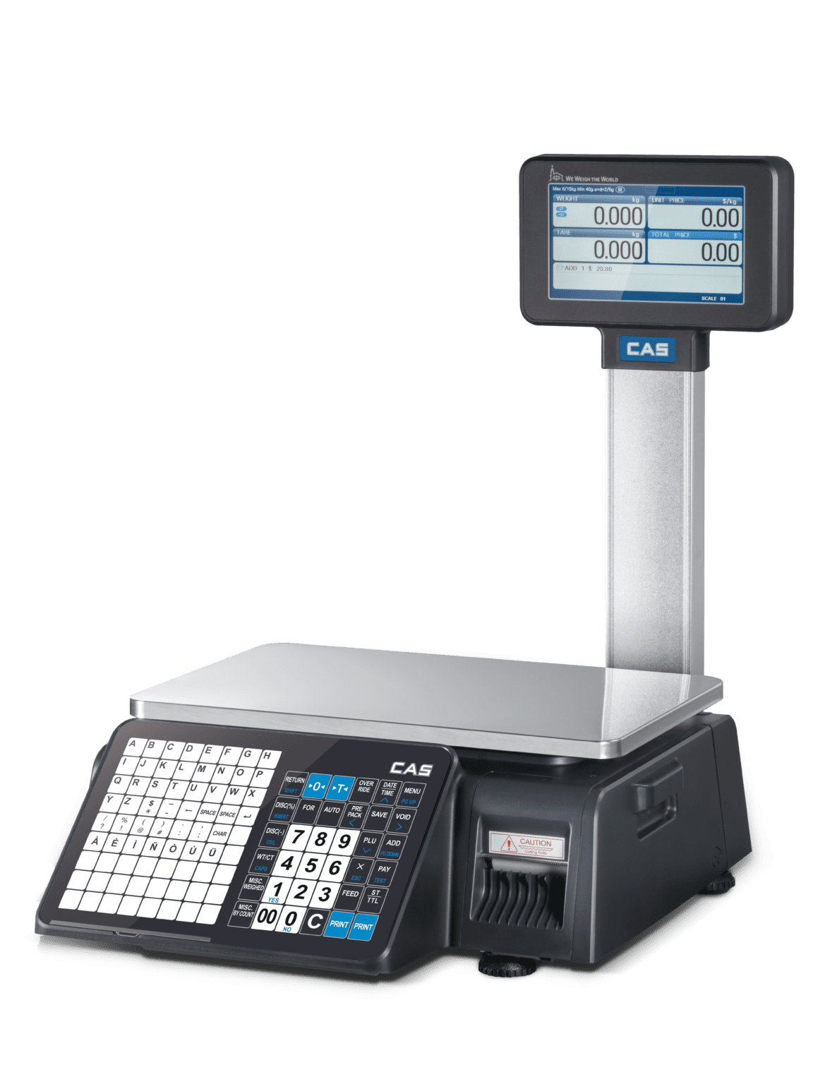 CAS CL-5200 Label Printing Scale - CAS Scales Australia